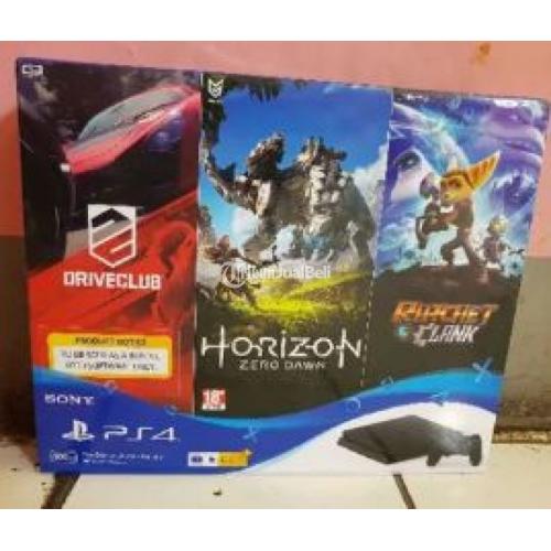 Konsol Sony Playstation 4 Slim Bundle Horizon Bekas Normal Lengkap ...