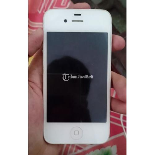 IPhone 4 16 GB Putih Bagus Mulus Komplit Normal No Minus Siap COD di ...