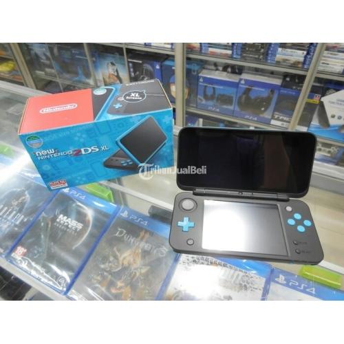 New Nintendo 2DS XL Black Turqoise CFW Original Konsol Baru Lengkap ...
