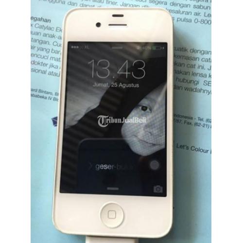 Handphone Apple Iphone 4 Bekas Second Harga Murah di Jakarta - Tribun ...