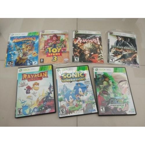 Konsol Xbox 360 Slim Trinity RGH Bekas Normal Lengkap Free Kaset Game ...