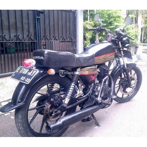 Motor Klasik Honda GL 100 Tahun 1982 Modif Upgrade Normal Mulus Lengkap ...