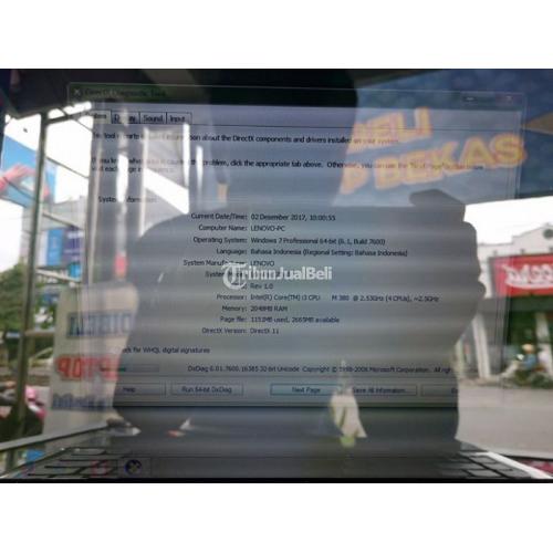 Laptop Lenovo Z360 Core i3 Bekas Normal Siap Pakai Harga Murah di Yogyakarta - Tribun JualBeli