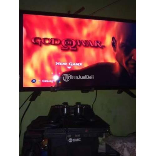 Konsol Playstation 2 Slim Matrix Bekas Normal Lengkap Siap Main Murah ...