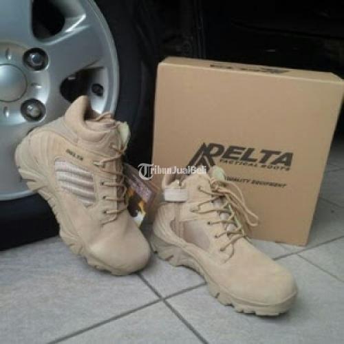 Sepatu Delta Force Tan 6inch 100% Leather & Cordura MADE IN USA di ...