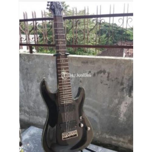 Gitar Elektrik Schecter Damien Elite 8 String Korea Bekas Mulus di Jawa Timur - Tribun JualBeli