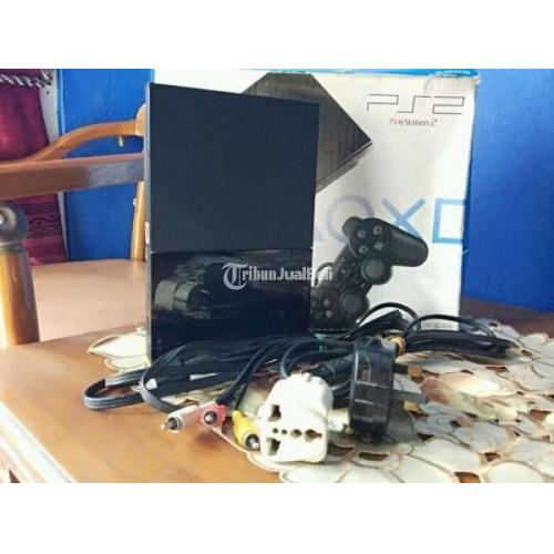Konsol Sony Playstation 2 Slim Bekas Lengkap Minus Stik Normal Harga ...