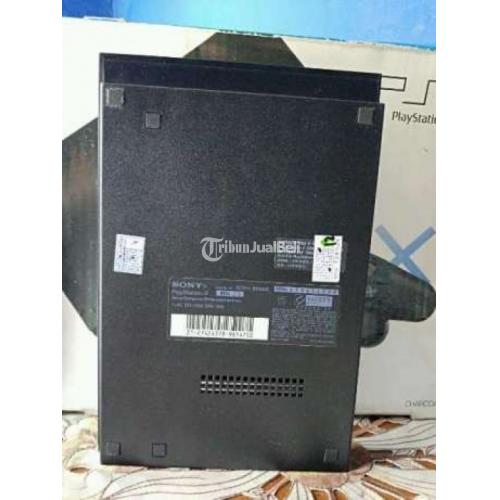 Konsol Sony Playstation 2 Slim Bekas Lengkap Minus Stik Normal Harga ...