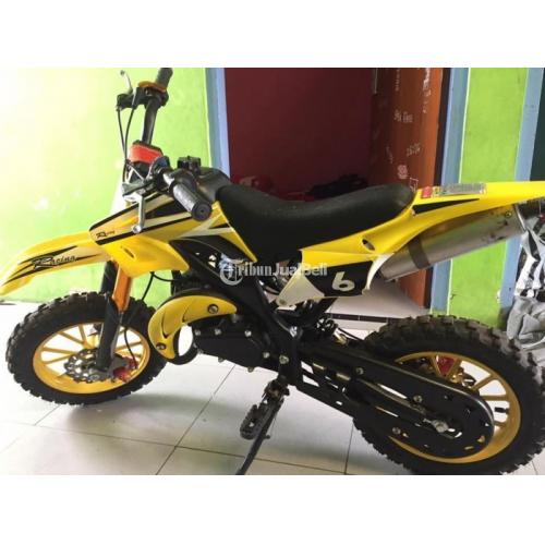 Trail mini Warna Kuning Mesin Oke No Minus Baru Dipakai 4 Bulan di Solo ...
