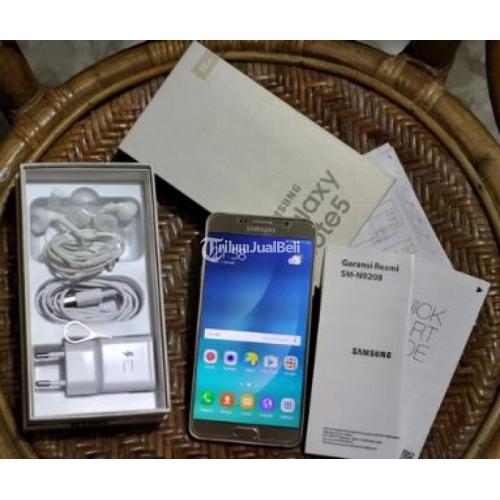 Samsung Galaxy Note 5 Bekas Sudah 4G LTE Gold Platinum Fungsi Oke Mulus ...