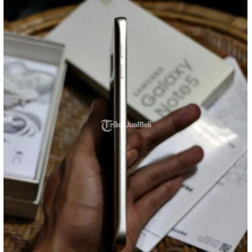 Samsung Galaxy Note 5 Bekas Sudah 4G LTE Gold Platinum Fungsi Oke Mulus ...