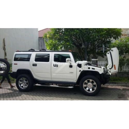 Hummer H2 SUV Warna Putih Double Cabin 2011 Plat B Facelift Kursi 3 ...