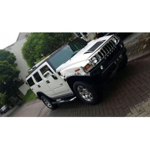 Hummer H2 SUV Warna Putih Double Cabin 2011 Plat B Facelift Kursi 3 ...