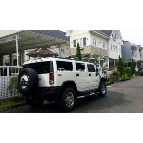 Hummer H2 SUV Warna Putih Double Cabin 2011 Plat B Facelift Kursi 3 ...