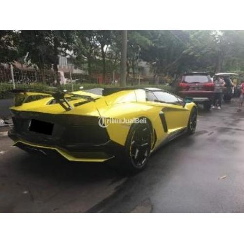 Mobil Mewah Lamborghini Aventador Roadster 2013 KM 8000 Kuning di ...