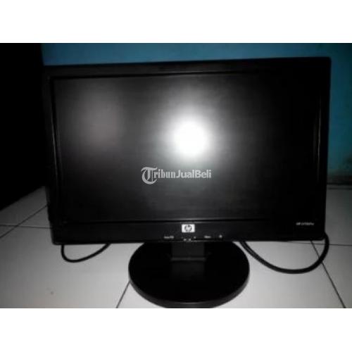 Monitor LCD Merek HP 15 Inch Kondisi Bekas Tapi Mulus Gambar Bagus No ...