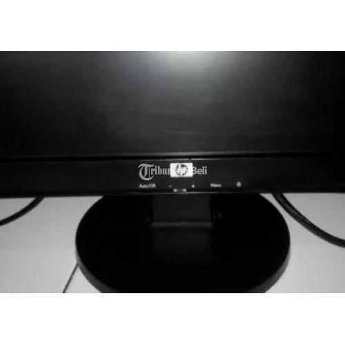 Monitor LCD Merek HP 15 Inch Kondisi Bekas Tapi Mulus Gambar Bagus No ...