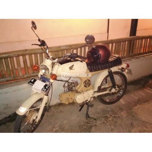 Motor Jadul & Antik Honda Klasik 90cc Tahun 1969 di Banten - Tribun ...