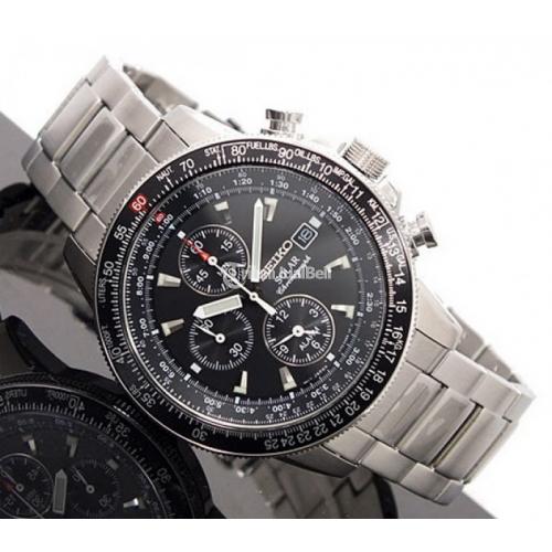 Seiko Pilot Chronograph Solar Watch SSC009P1 di Jakarta Pusat - Tribun ...