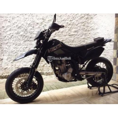 Kawasaki D TRACKER 250 Warna Hitam Gahar Sudah Modifikasi Harga Nego di ...