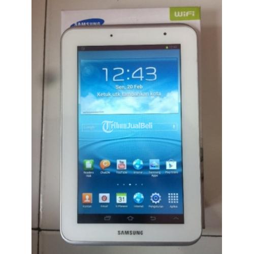 Tablet Samsung Tab 2 7" WiFi Only Putih Harga Murah Fullset Original di ...