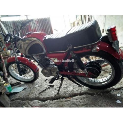 Motor Antik Honda CB 125cc Warna Merah Modifikasi Siap Turing Harga ...