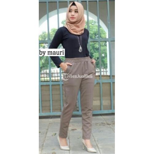 Celana Panjang Cewek Andro Bahan Milano 2 Warna Apik di Solo - Tribun ...