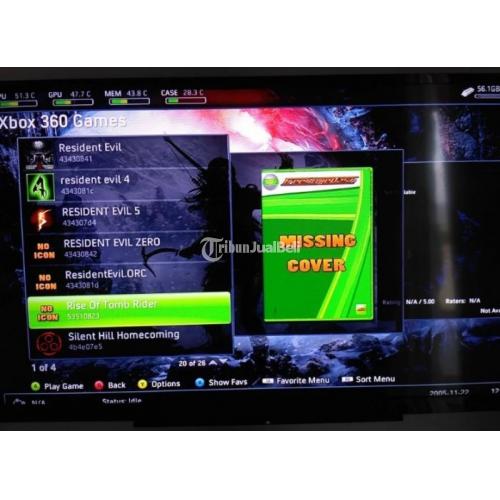 XBOX360 EdiSLIM RGH Full Game Baru Baru Fullset With joystick 1 di Solo - Tribun JualBeli