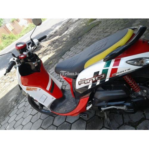 Yamaha Fino Sporty Tahun 2014 Warna Merah Putih Mesin Oke Tinggal Pakai ...