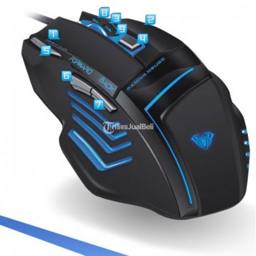 Aula Mouse Gaming Ghost Shark 2000dpi New Harga Murah di Jakarta ...