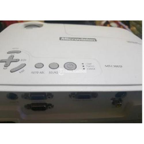 Projector Microvision MS130ED Bekas Normal No Minus Murah di Jawa Barat ...