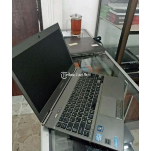 Laptop Toshiba Ultra Slim Core i5 RAM 4 GB Bekas Kondisi No Minus ...