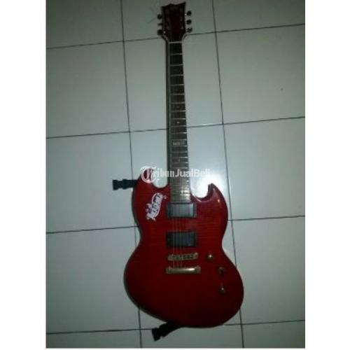 Gitar LTD ESP VIPER 200 FM Original Made In Indonesia Second Mulus di ...