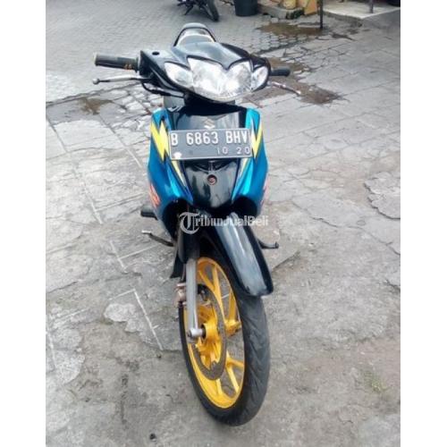 Suzuki Shogun SP 125 Tahun 2005 Warna Biru Surat Komplit Plat B Harga ...
