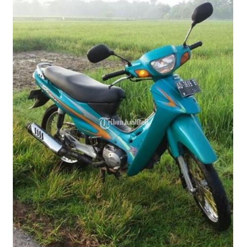 Suzuki Shogun R Tahun 2002 Warna Hijau Tosca Motor Terawat Tangan ...