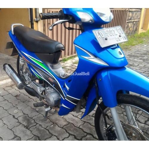 Suzuki Shogun New 110 Tahun 2004 Biru Mulus Mesin Halus Terawat di Solo ...