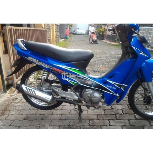 Suzuki Shogun New 110 Tahun 2004 Biru Mulus Mesin Halus Terawat di Solo ...