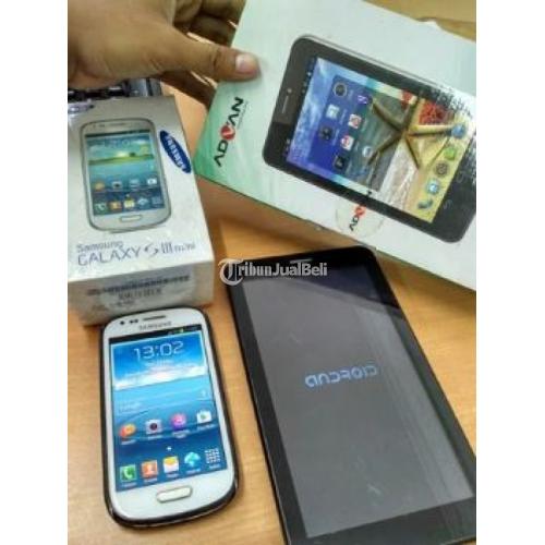 Paket Murah Samsung Galaxy S3 Mini + Tablet Advan Vandroid e1C Seken ...