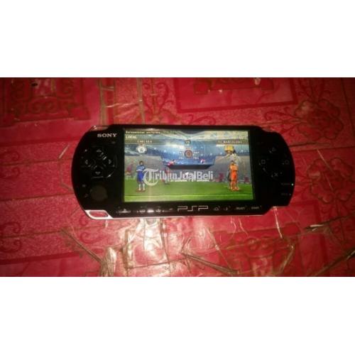 PSP Slim Bekas Warna Hitam Lengkap Mulus Normal Harga Murah di Makassar ...