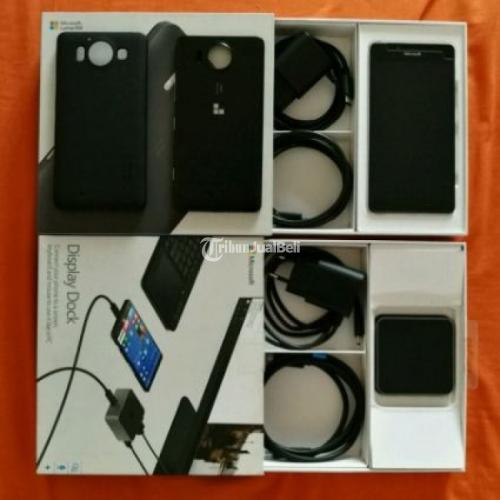Handphone Microsoft Lumia 950 White + Display Dock Bekas Second Murahdi ...