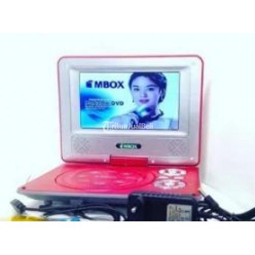DVD Portable Player MBOX 9 Inch Kondisi Baru Istimewa Banyak Warna ...