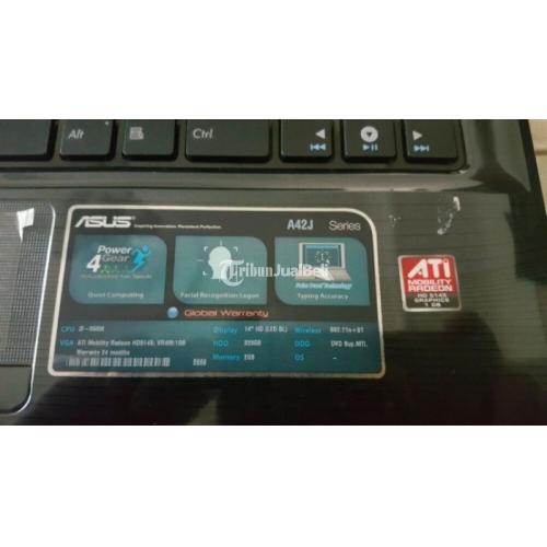 Laptop Asus A42J Core I3 350diM Black Second Ram 2GB Murah di ...