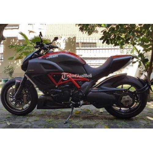 Motor Gede Ducati Diavel 2013 Second Red Carbon Ban Baru Full Modif di ...