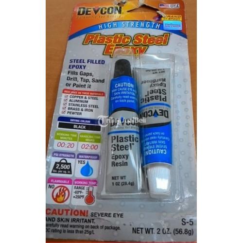 Devcon Plastic Steel Epoxy Resin S 5,S 7 Steel Filled Epoxy Fast Cure di Jakarta Pusat - Tribun ...