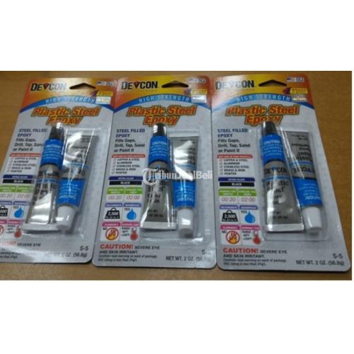 Devcon Plastic Steel Epoxy Resin S 5,S 7 Steel Filled Epoxy Fast Cure di Jakarta Pusat - Tribun ...