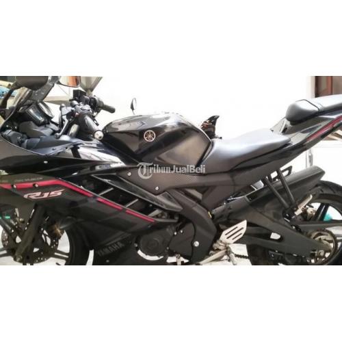 Yamaha R15 2nd Hitam Mulus Surat Lengkap Bonus Helm KYT Ijo Stabilo di ...