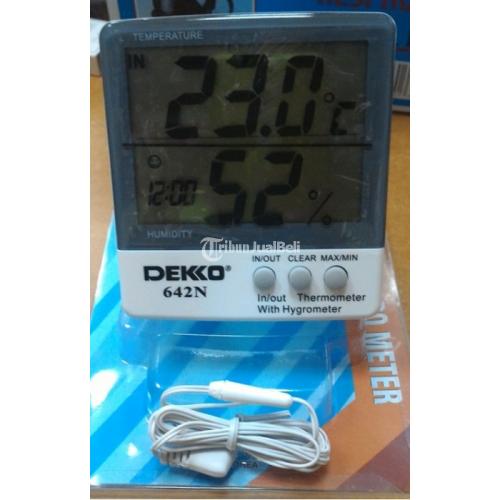 Dekko 642N Thermohygrometer Untuk Mengukur Suhu Ruang dan Klembaban di ...