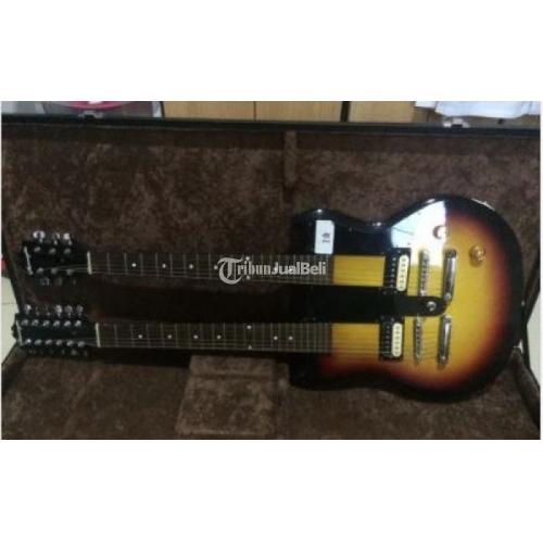 Gitar Listrik Double Neck Doubleneck Summyba Custom Include Hardcase ...