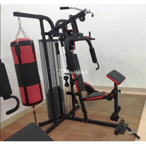 Home Gym 3 Sisi Sansak Multi Station Alat Fitness Murah Pembentuk Otot ...