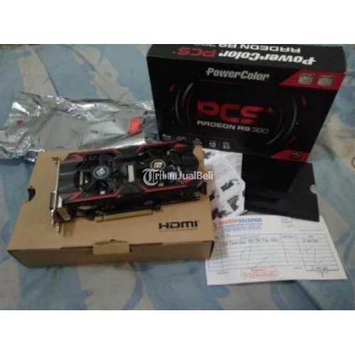 VGA Power Color R9 380 PCS+ 4GB 256bit Kondisi Baik Bekerja Normal No ...